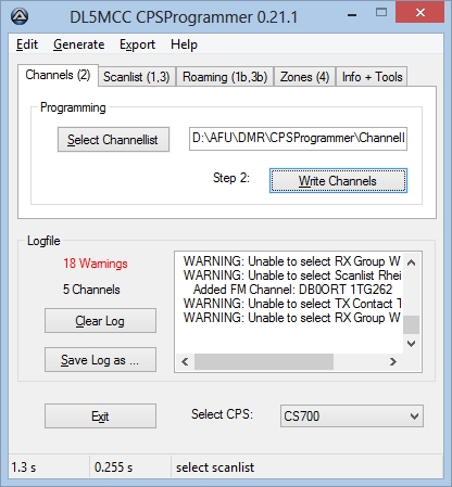 CPSProgrammer by DL5MCC